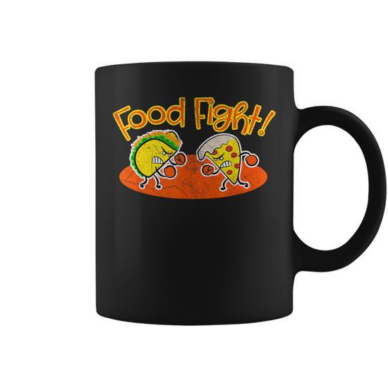 Pizza Food Fight Food Fight Kitchen Hi Res Stock Photography And