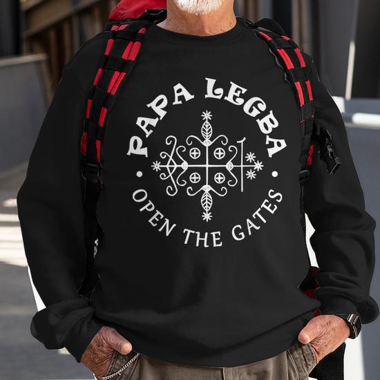 Papa Legba Veve Papa Legba Fabric, Wallpaper And Home Decor
