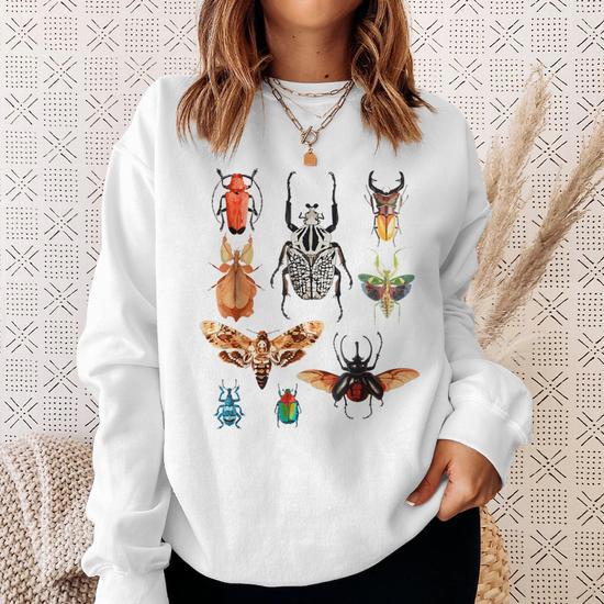 Camisa De Insecto Mystical Moth T Shirt Moon T Shirt Celestial Insect