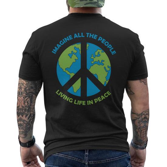 Peace Earth People Wall Vinyl Sticker Decal People World Friendship