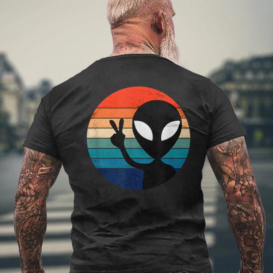 Camiseta Extraterrestre Para Hombre