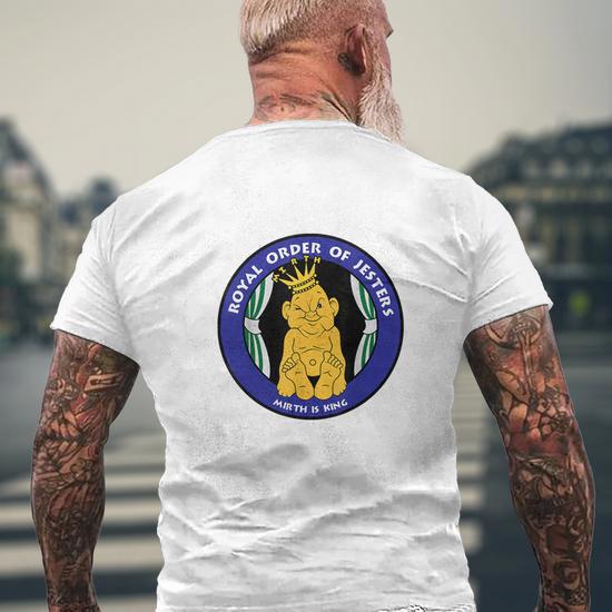Royal Order Of Jesters Logo Mens Royal Order Of Jesters T Shirt