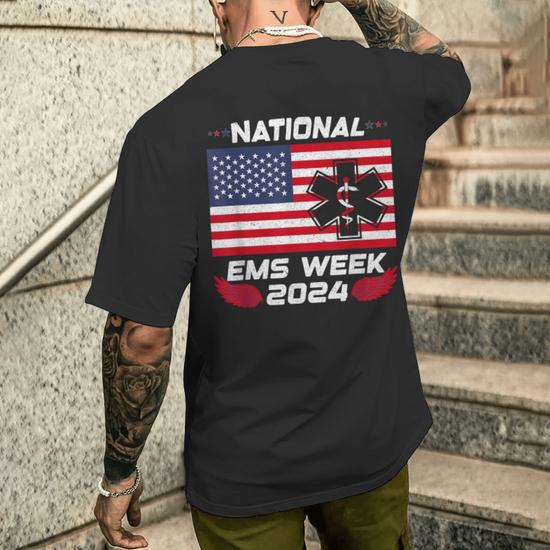 Ems Emt Shirt Emergency Emt Emergency Medical Technician Printed T