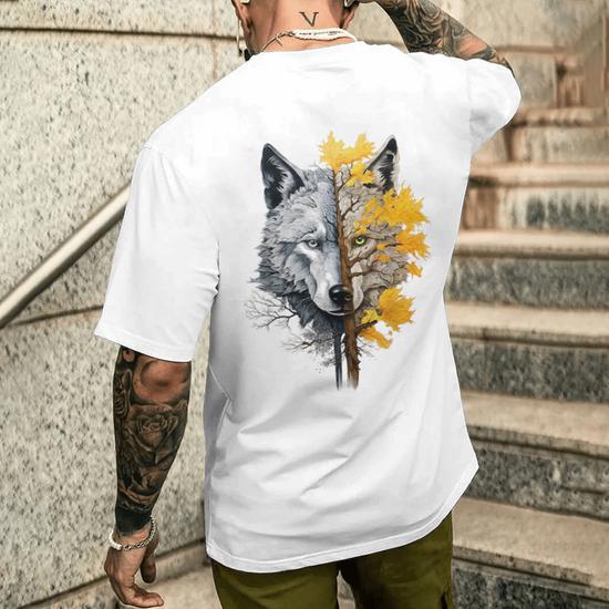 Dibujo De Lobo Abstracto