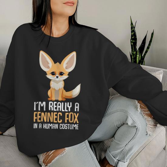 Fox Costume Women Adult Fancy Dress Hooded All In One Fox Costume Mens