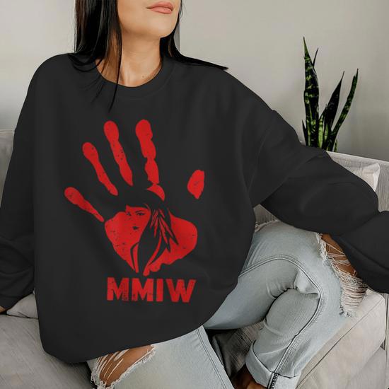 MMIW Awareness T-shirt MMIW Awareness Stolen Sisters Red Hand ...