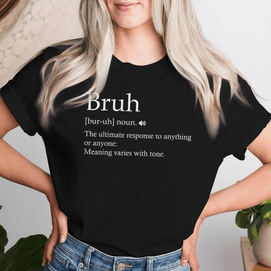 Bruh Funny Quotes Don't Cough On Me Bruh Meme Slogan Quote Funny Gift