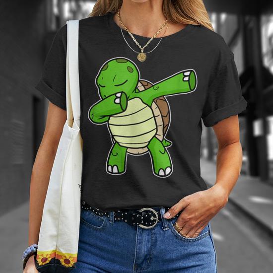 Turtle Dab Shirt Turtles Are My Lucky Charms Cute Patrick's Day Turtle