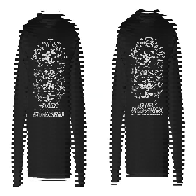 Me Ha Costado 35 Años Estar Tan Bueno Cumpleaños Camiseta de manga larga - Regaloses