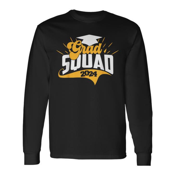 Grad Squad Class 2024 Graduate College Proud Senior Matching T-Shirt ...