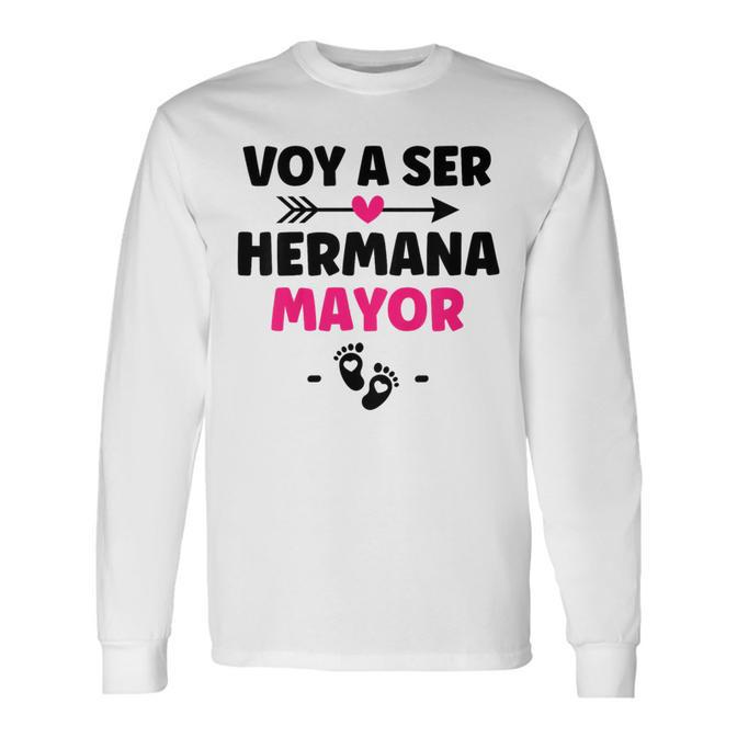 Niños Hermana Mayor 2025Oy A Ser Una Hermana Mayor 2025 Camiseta de ...
