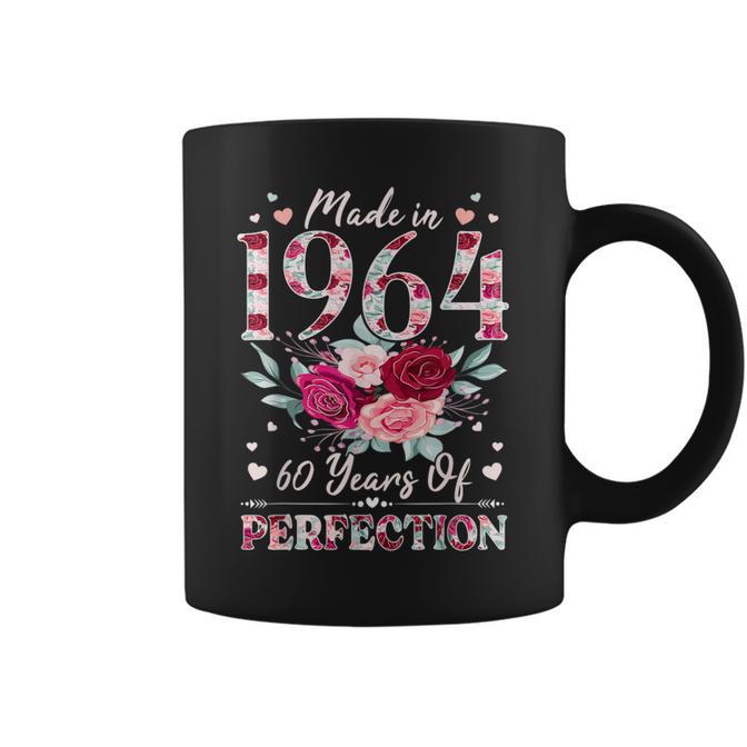 60 Years Old Vintage 1964 60Th Birthday Wildflower Women Coffee Mug ...