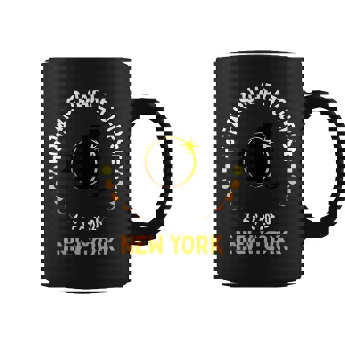 Total Solar Eclipse Apirl 08 2024 With Big Foot Graphic Coffee Mug | Mazezy