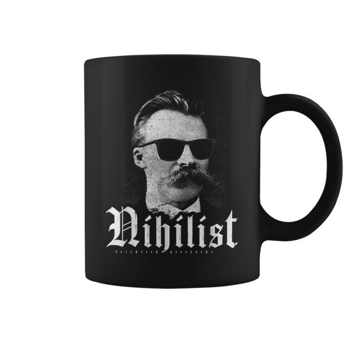 Filósofo Nihilista Nihilismo Filosofía Friedrich Nietzsche Taza de café ...