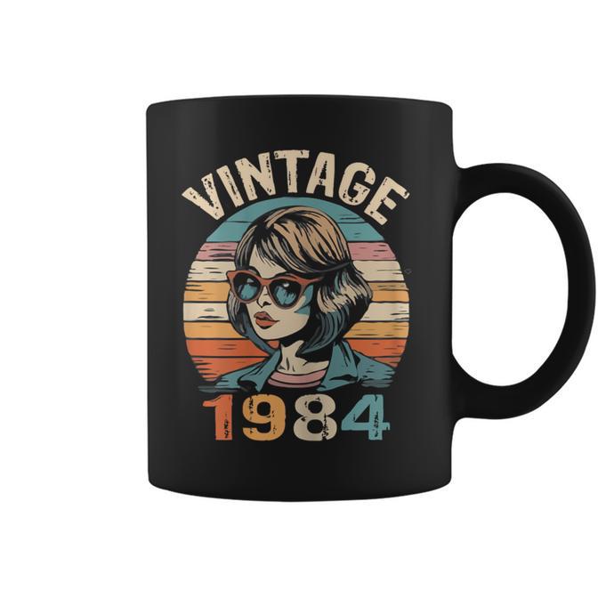 40 Cumpleaños 40 Años Hombre Retro Fabricado En 1984 Taza de café ...