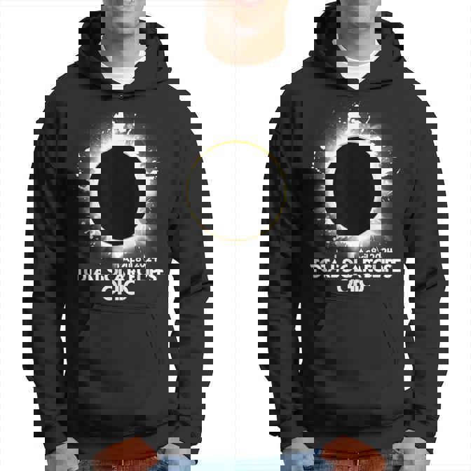 Solar Eclipse 2024 State Ohio Total Solar Eclipse Hoodie - Seseable
