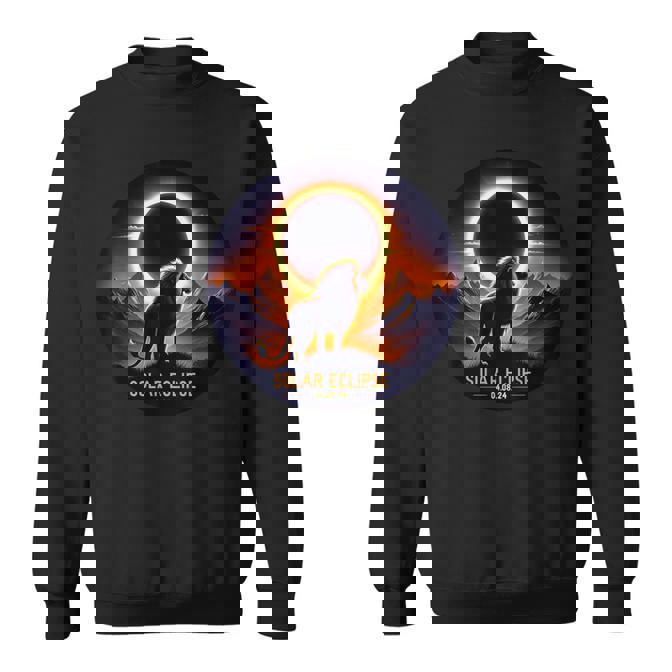 4824 Total Solar Eclipse In Texas April 8 2024 Sweatshirt - Seseable