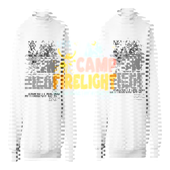 Camp Firelight Vbs Camp Vacation Bible School Firework 2024 Sweatshirt ...