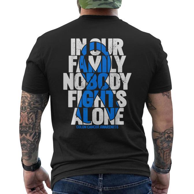 Colorectal Cancer Awareness Month Colon Cancer Survivor Men's T-shirt ...