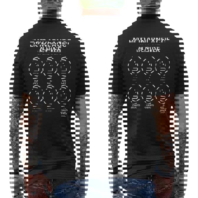 Emotional Support Twink Mens Back Print T-shirt | Mazezy