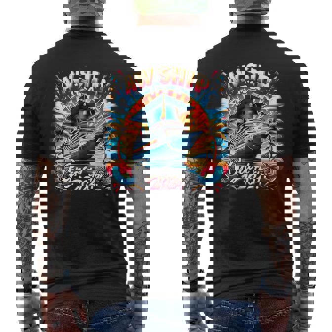 Progresso Mexico Cruise Destination Men's T-shirt Back Print | Mazezy