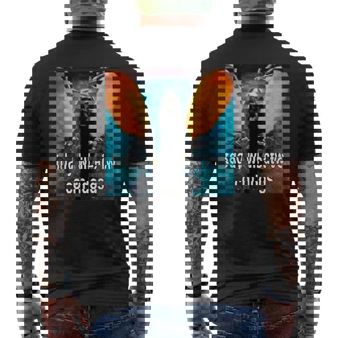 I May Be Stupid Cow Oddly Specific Dank Meme Men's T-shirt Back Print ...