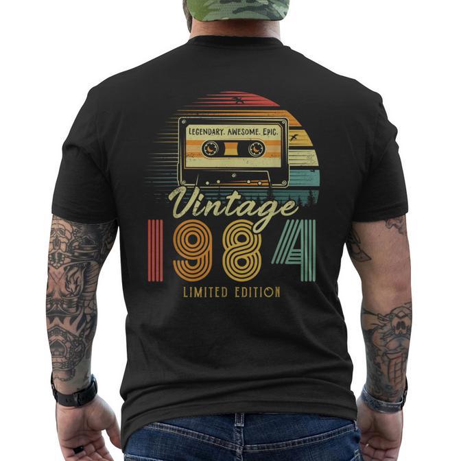 40 Cumpleaños Hombres Señoras 40 Años 1984 Año De Nacimiento Camiseta ...