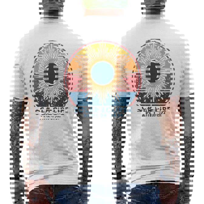 Solar Eclipse 2024 Rochester Skyline New York Solar Eclipse Men's T ...