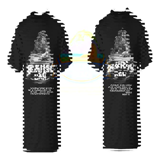 God's Rock-Solid Breaker Rock Beach Vbs 2024 Christian T-Shirt | Mazezy