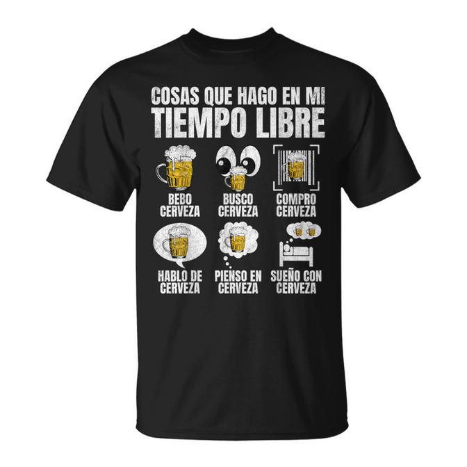 Cerveza Alcohol Cervecería Cervecero La Ultima Y Meoy Camiseta unisex ...