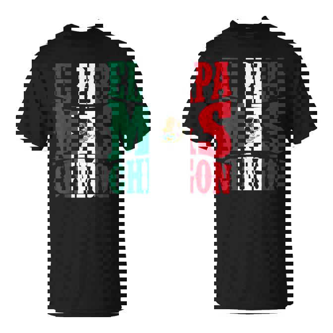 Fathers Day El Tata Mas Chingon Mexican Spanish Dad Papa Men Men's T ...