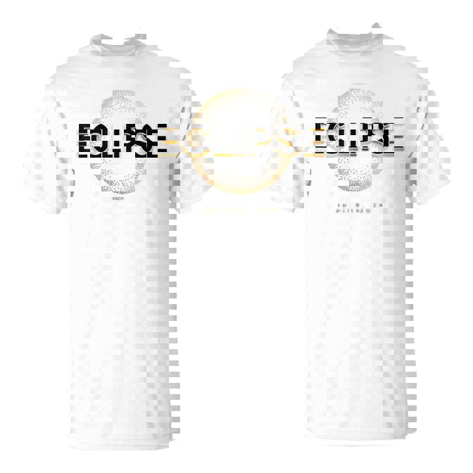 Russellville Arkansas Total Solar Eclipse April 8 2024 T-Shirt - Seseable