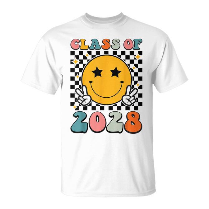 Class Of 2028 Freshman High School Back To School 9Th Grade T-Shirt ...