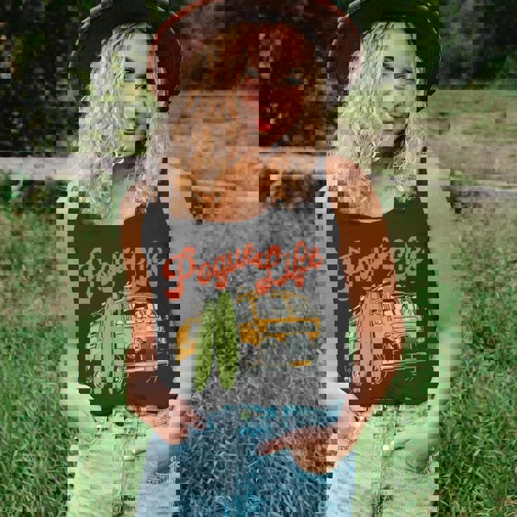 Surfer Van Pogue Life Outer Banks Vintage Beach Surfer Tank Top | Mazezy UK