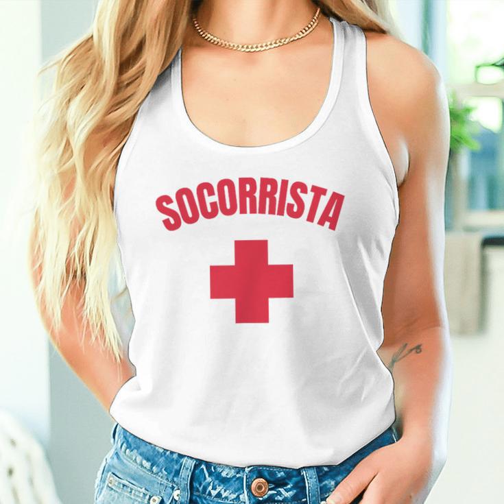 Socorrista Diseño Pecho Y Detrás Socorrista Camiseta sin mangas - Regaloses