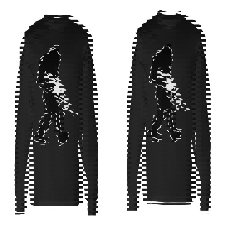 Bigfoot Sniper Rifle For Military Swat Snipers Long Sleeve T-Shirt ...