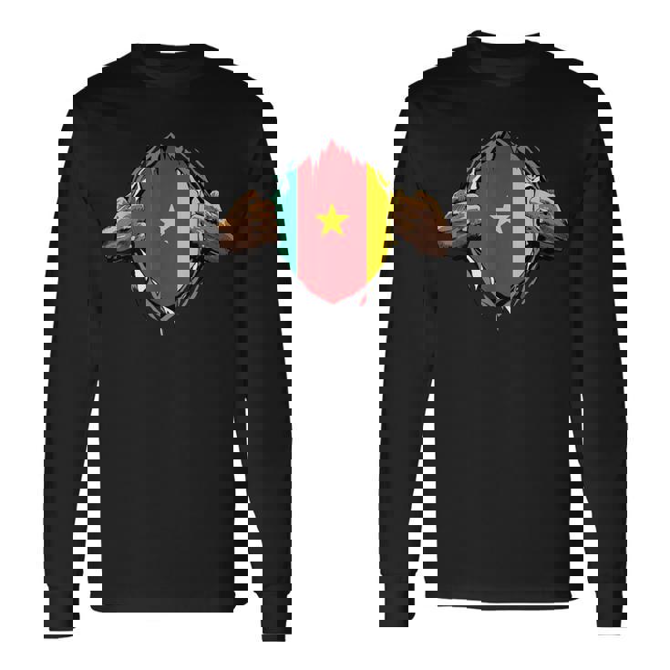 Drapeau Du Patrimoine Camerounais Avec Racines Fières Du Cameroun T ...