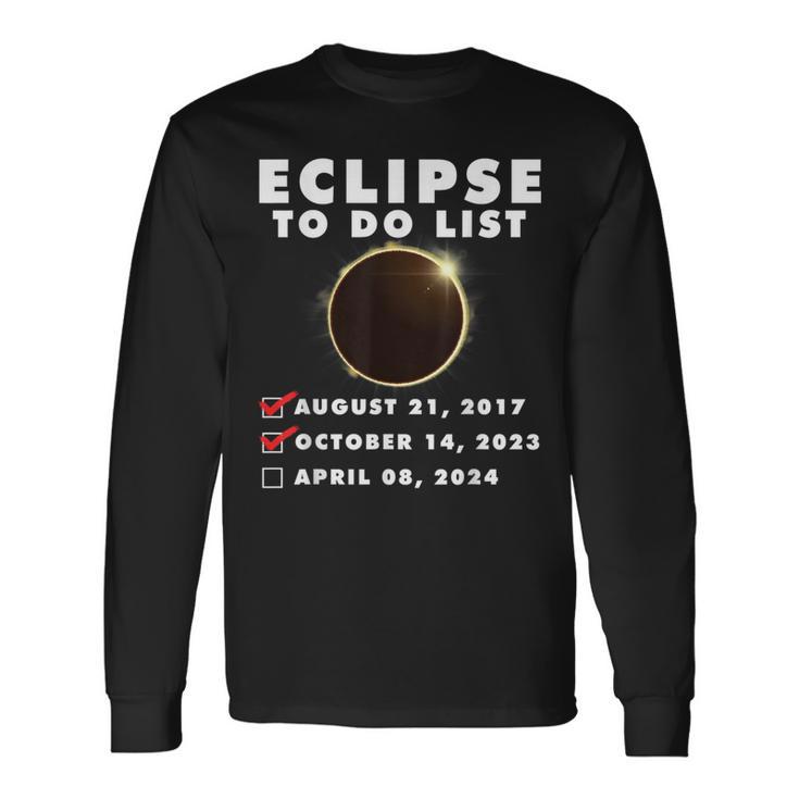 Eclipse To Do List Total Solar Eclipse 2024 Path Of Totality Long ...