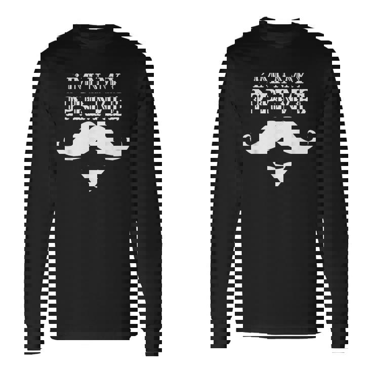 I'm In My Prime Western Doc Holliday Cowboy Long Sleeve T-Shirt | Mazezy