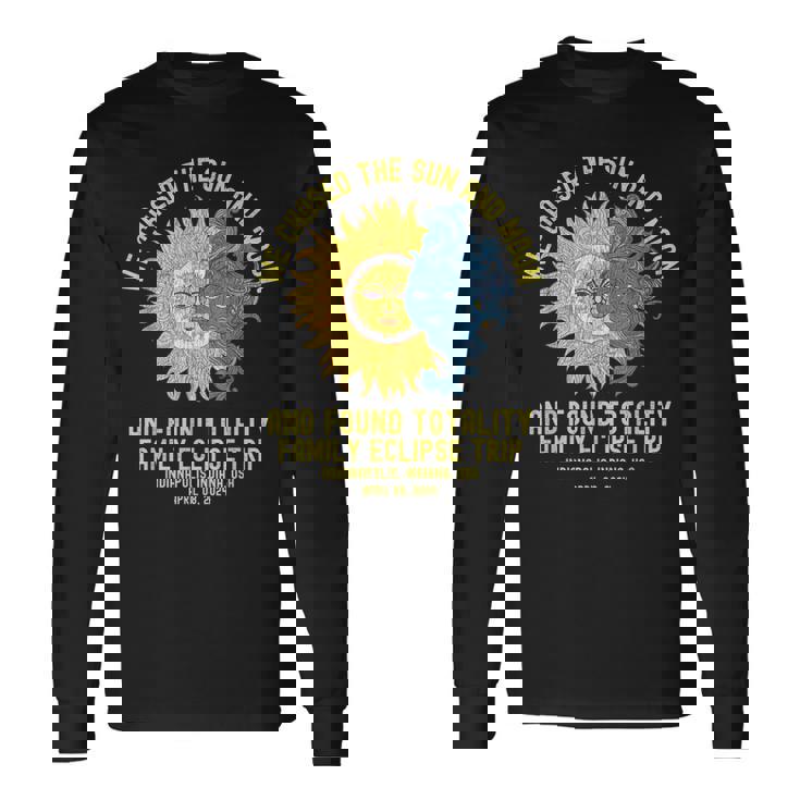 Indianapolis Indiana Total Solar Eclipse 2024 Family Trip Sweatshirt ...