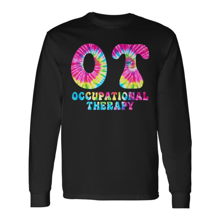 Occupational Therapy Ot Month Therapist Tie Dye T-Shirt - Seseable