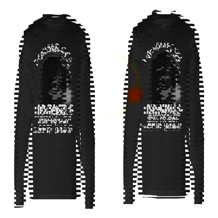 Twice In Lifetime Total Solar Eclipse 2024 Totality Indiana Long Sleeve ...