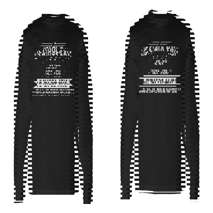 Uss Catahoula Parish Lst Long Sleeve T-Shirt | Mazezy