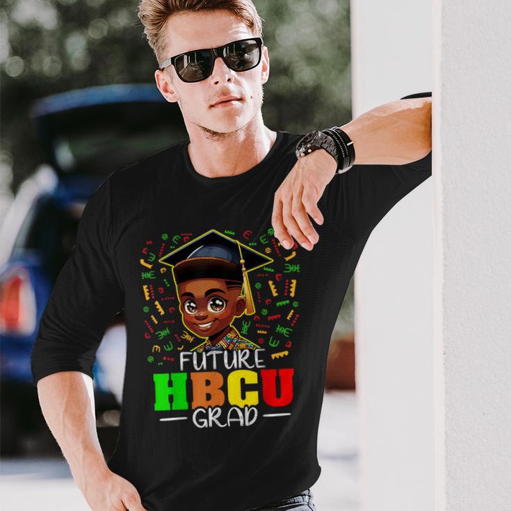 Future Hbcu Graduation Black Boy Grad Hbcu Long Sleeve T-Shirt - Seseable
