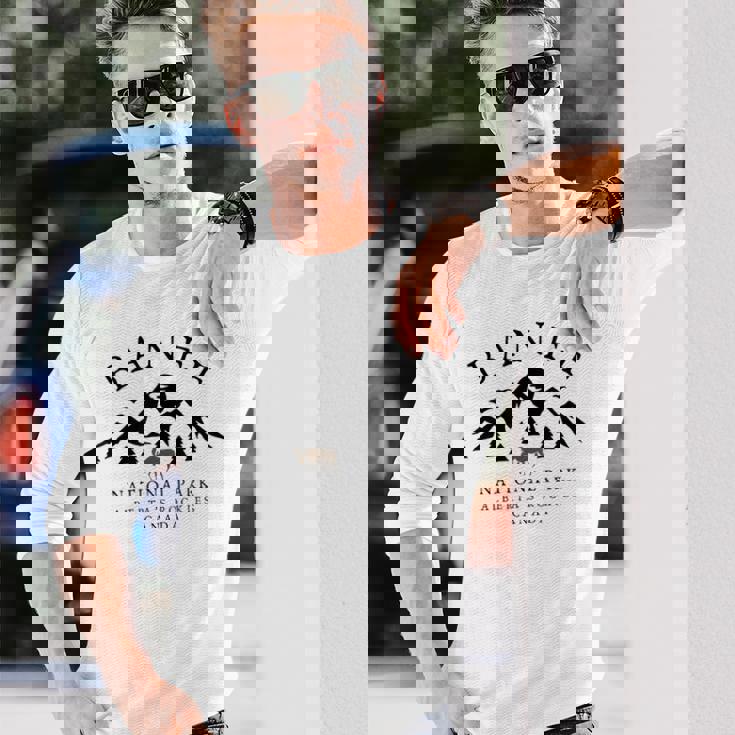 Banff National Park Canada Long Sleeve T-Shirt | Mazezy