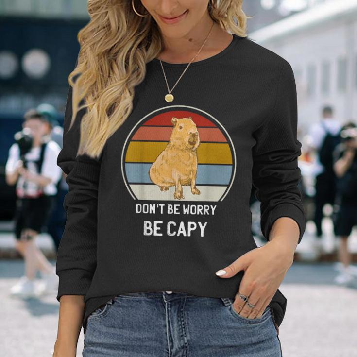 Capybara Relleno Capy Bara Capibara Stuff Cappy Barra Camiseta de manga ...