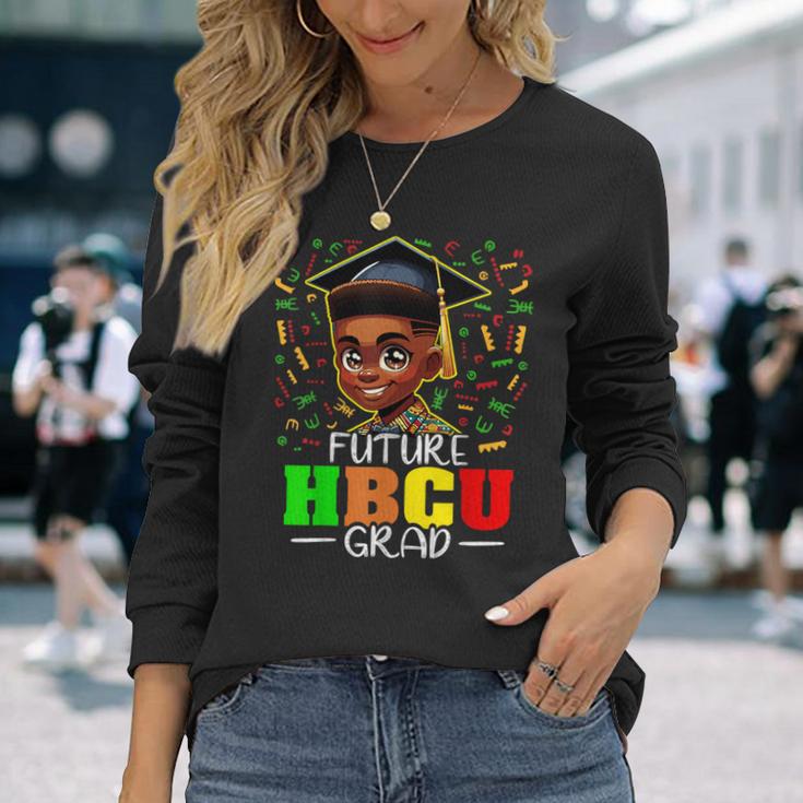 Future Hbcu Graduation Black Boy Grad Hbcu Long Sleeve T-Shirt - Seseable