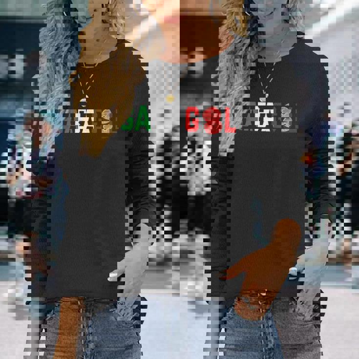 Gabagool Italian Salami Capicola Gabagool Long Sleeve T-Shirt - Monsterry