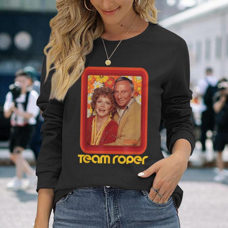 Team Roper Three's Company Stanley & Helen Roper Retro Long Sleeve T ...