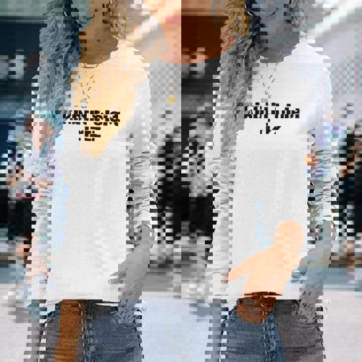 Skibiti Toilet Rizz Viral Influencer Brain Rot Slang Long Sleeve T ...